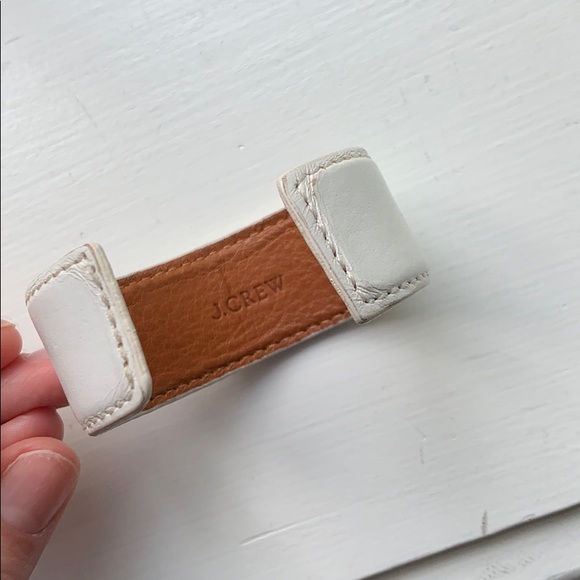 J. Crew | Jewelry | Jcrew Leather Cuff | Poshmark